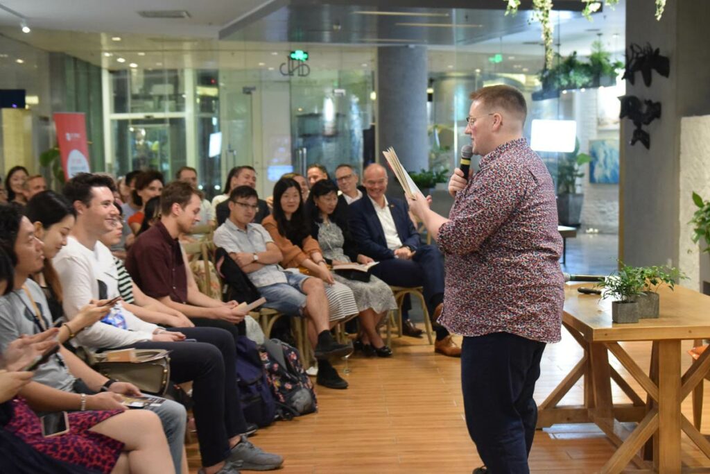 Book presentation with Afu Thomas – German Centre Shanghai