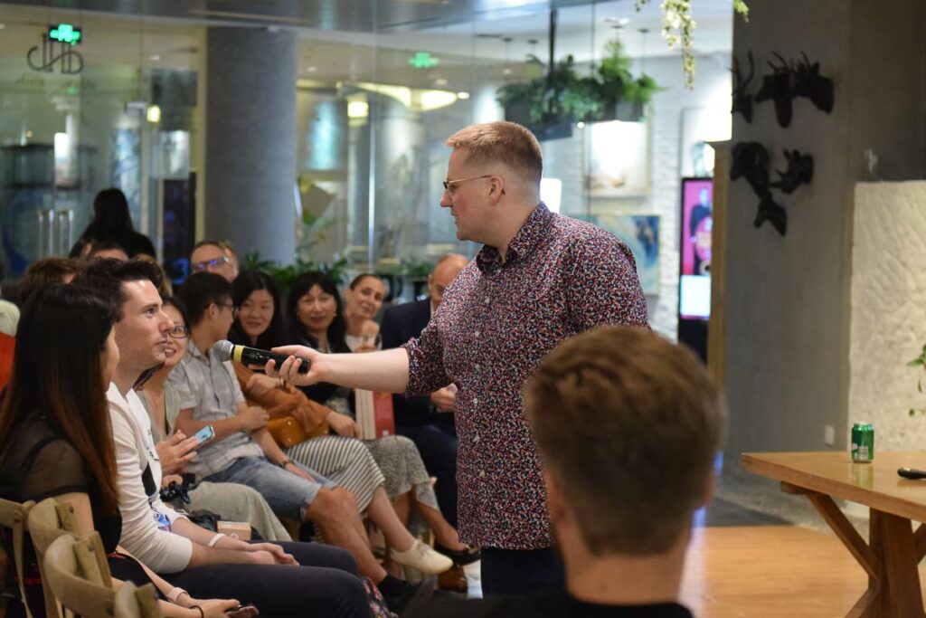 Book presentation with Afu Thomas – German Centre Shanghai